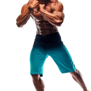 Men's Physique Board Shorts With Unique Color Posing Competition ...