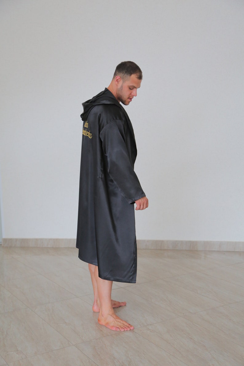 Men's Physique Kimono / Bodybuilders Competition Silk Robe / Custom ...