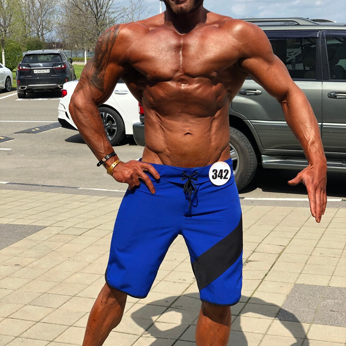 IFBB NPC WBFF Custom Made Men's Physique Shorts / Mens - Etsy