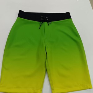 Custom Men's Physique Board Shorts With Unique Color Posing Competition ...