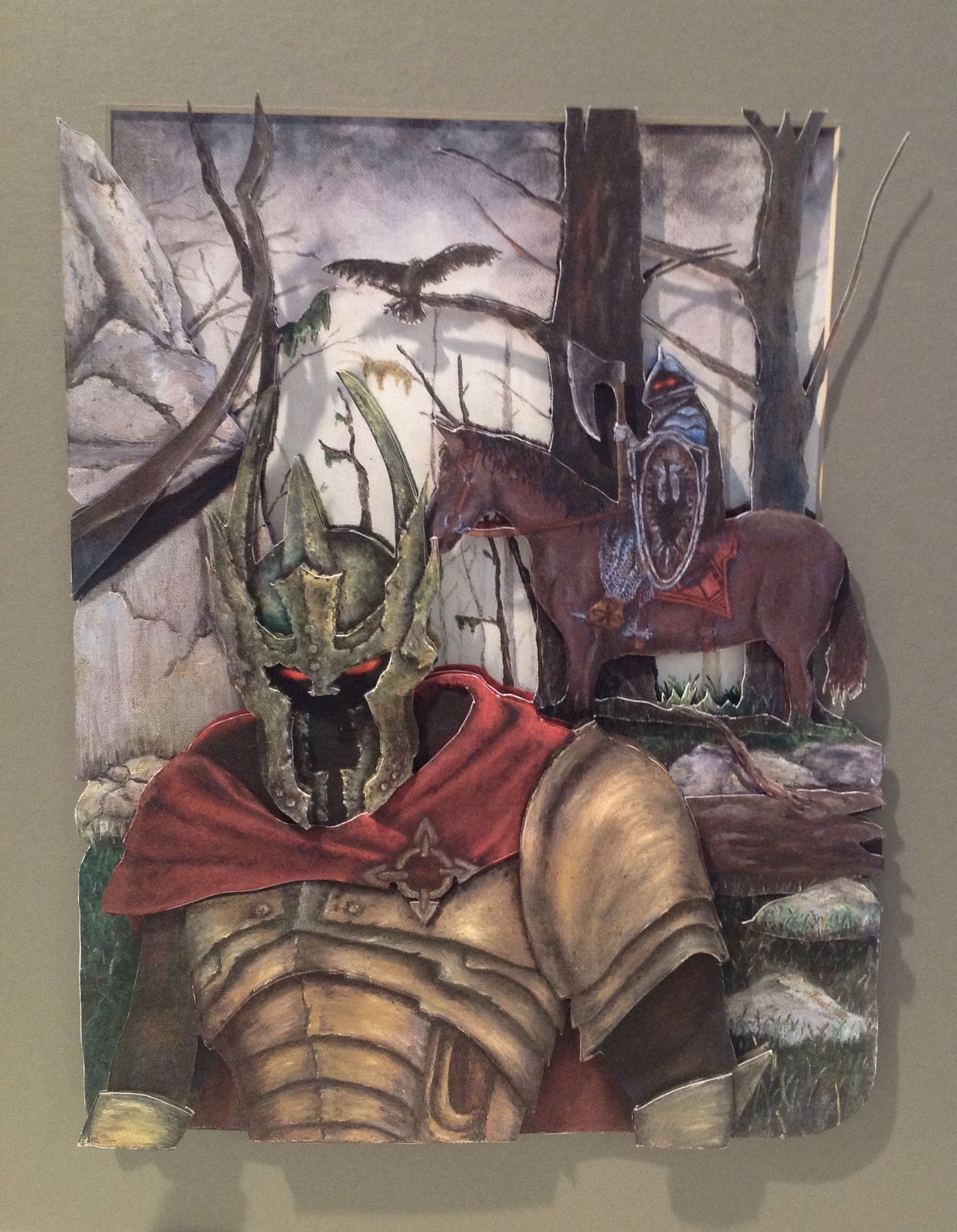 3D Fantasy Art: Two Marsh Wraiths Guarding Their Swampy Domain - Etsy