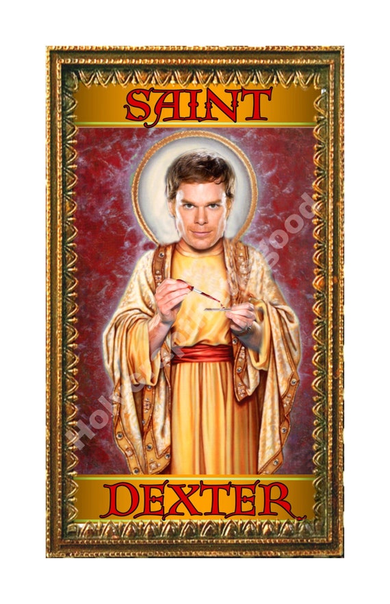 Dexter Morgan Label for Prayer / Saint Candle. Label Only | Etsy