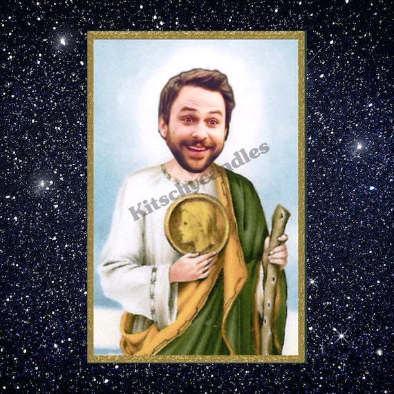 Charlie Day Label for Prayer Candle. It's Always Sunny in - Etsy