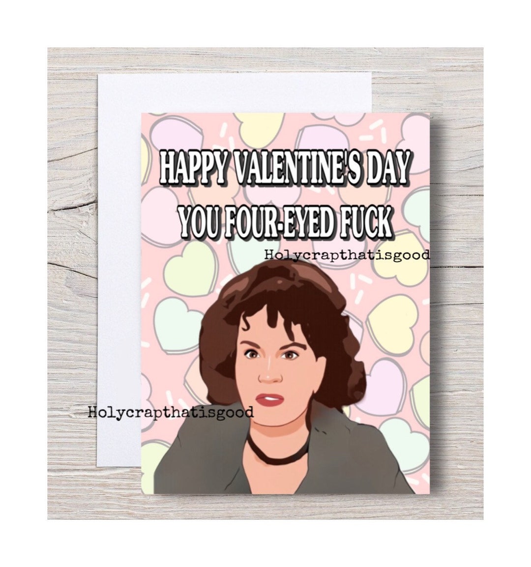 Susie Green Valentine's Day Card. Valentine Curb Your Enthusiasm - Etsy