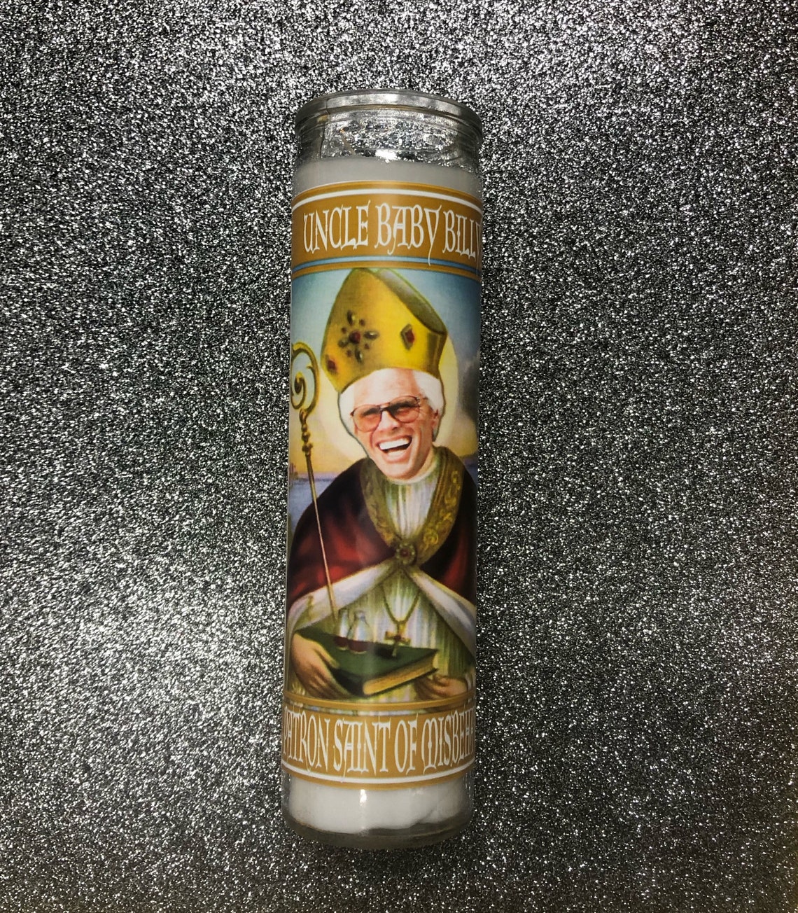 Uncle Baby Billy Righteous Gemstones Label for Prayer Candle Billy ...