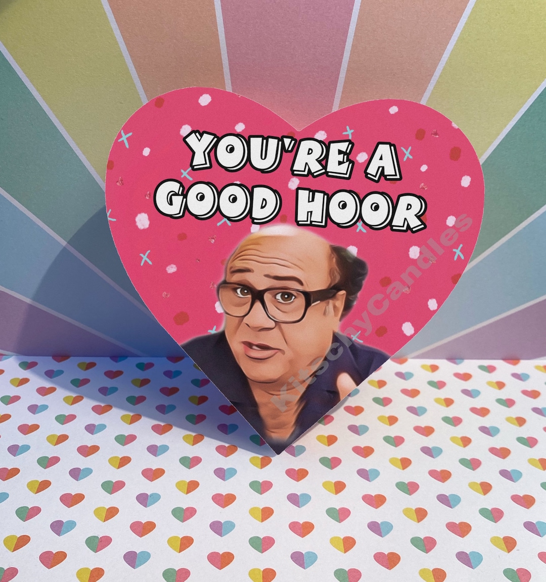 Frank Reynolds Valentine Heart Sticker Can Fit on Russell Stover ...