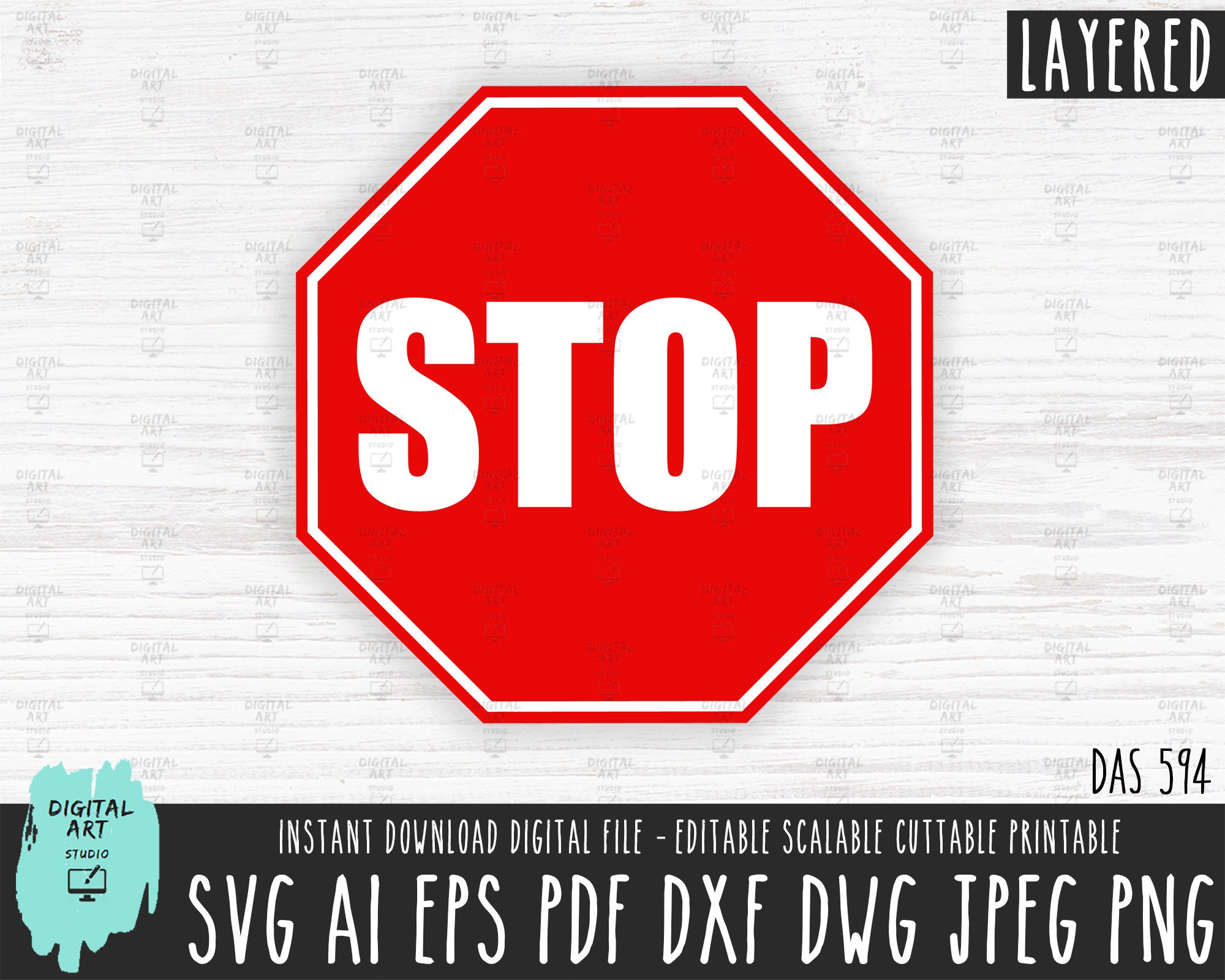 STOP svg NO ENTRY Zeichen svg Verbot png Eingeschränkt Vektor - Etsy ...