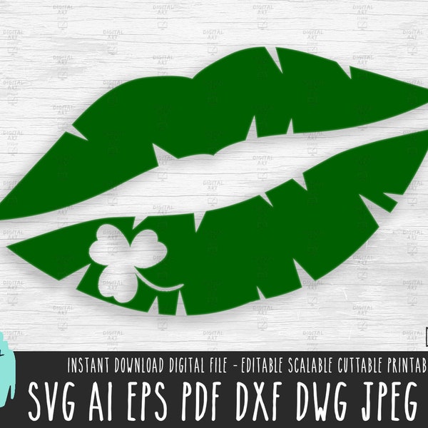 Distressed Lips Svg - Etsy