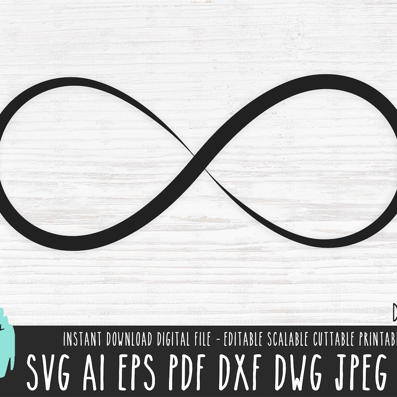 Infinity Symbol Svg - Etsy