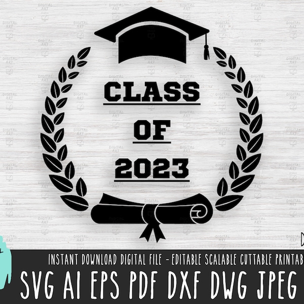 Class of 2023 Vector Logo - Etsy