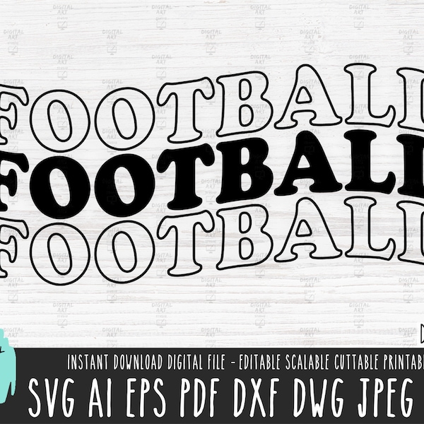 Collage Football Script - Etsy