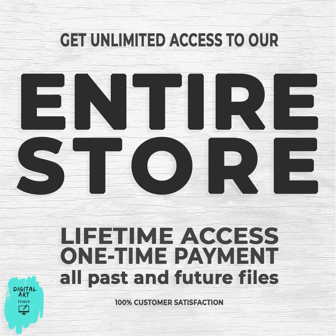 ENTIRE STORE Bundle - All Past and Future Designs - LIFETIME Access ...