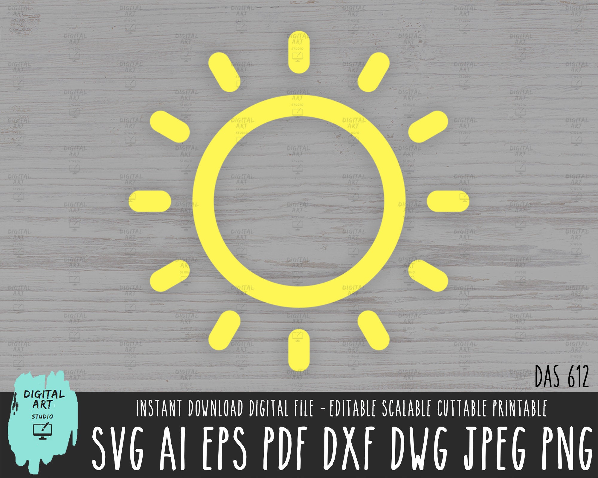 SUNSHINE Icon SVG Sun PNG Sun Vector Cut File Sun Shining - Etsy Australia