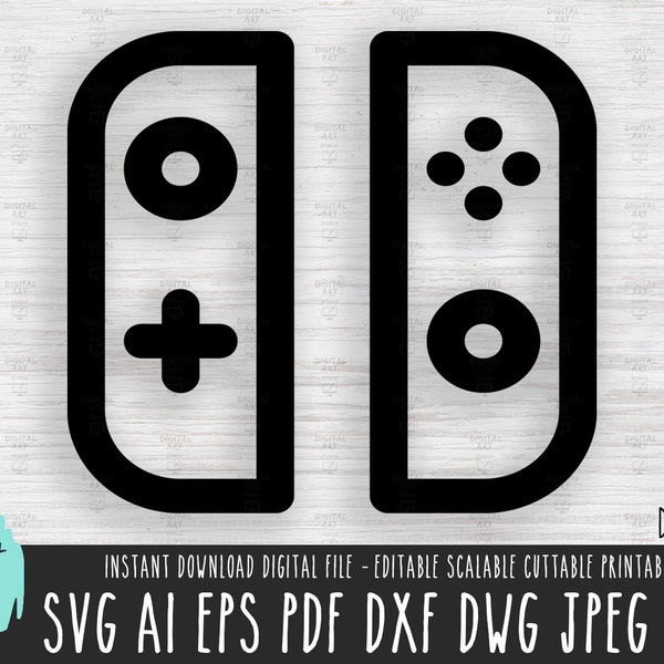 Nintendo Switch Card Cricut Svg - Etsy Hong Kong