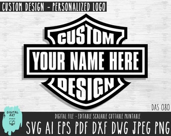 Harley Davidson Svg | Etsy