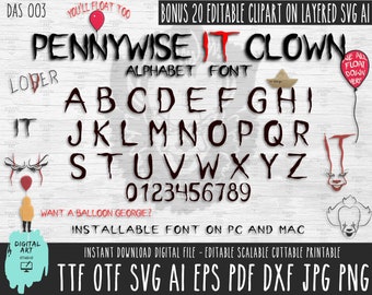 It Movie Cricut | Etsy