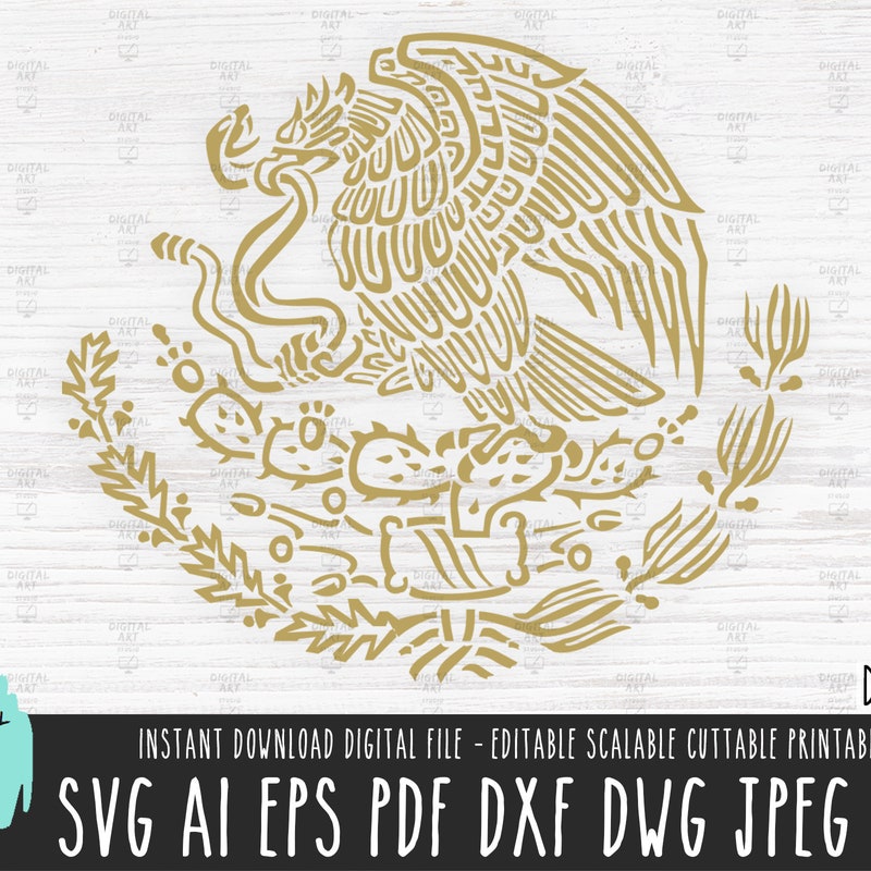 Mexican Flag Svg - Etsy