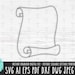 PAPER SHEET Svg Papyrus Svg Manuscript Png Paper Scroll Vector File ...