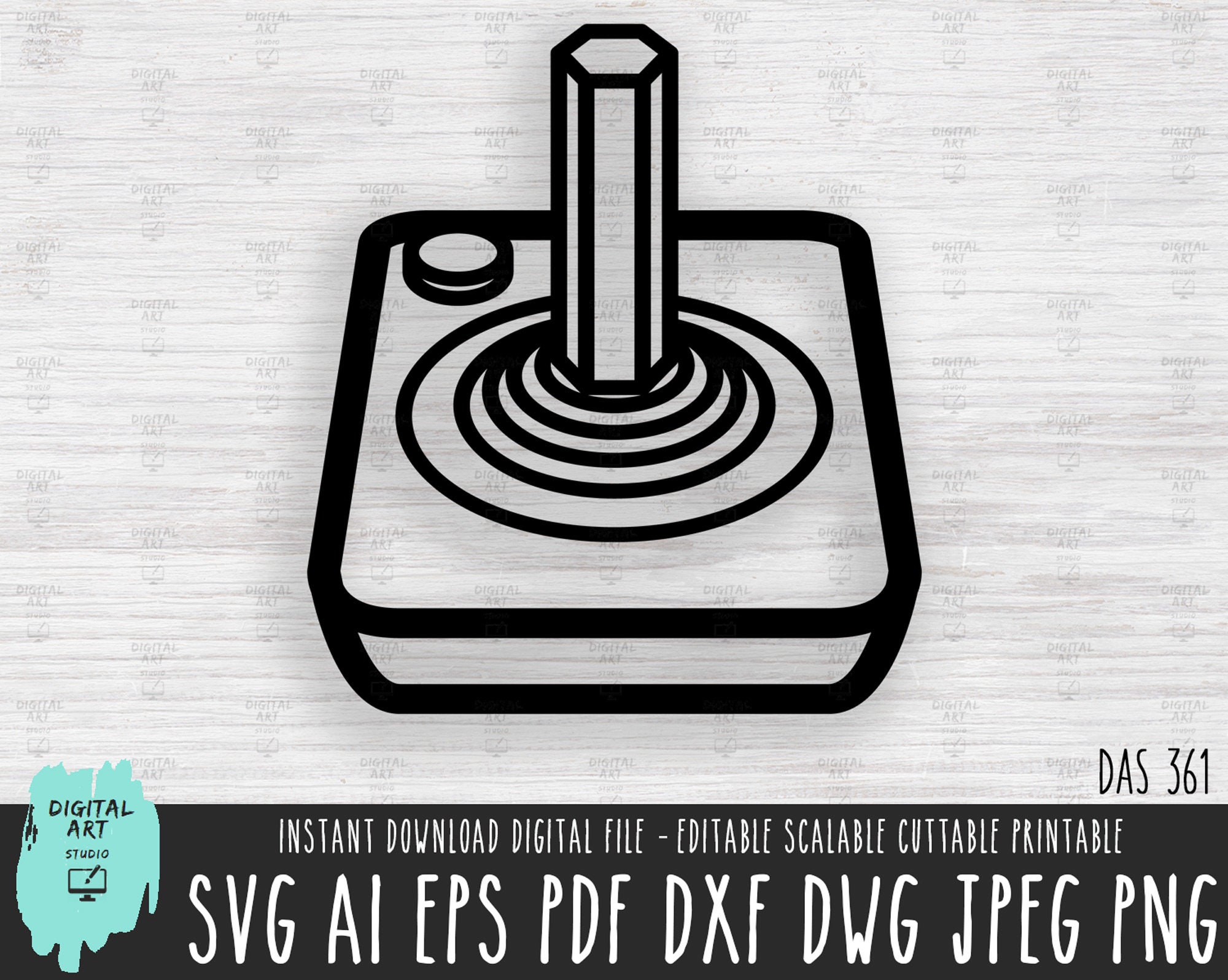 Atari Controller Vector