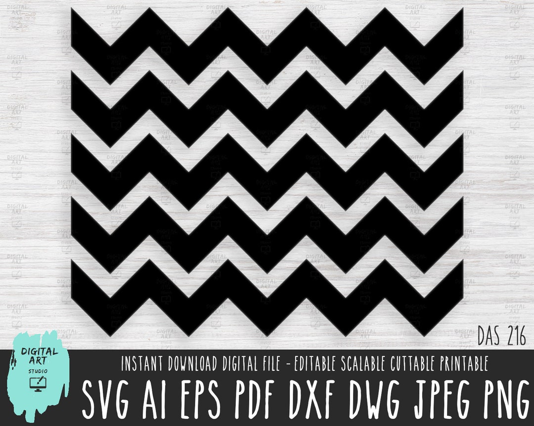 Chevron Pattern SVG, ZIGZAG Pattern Svg, Chevron Retro Background ...