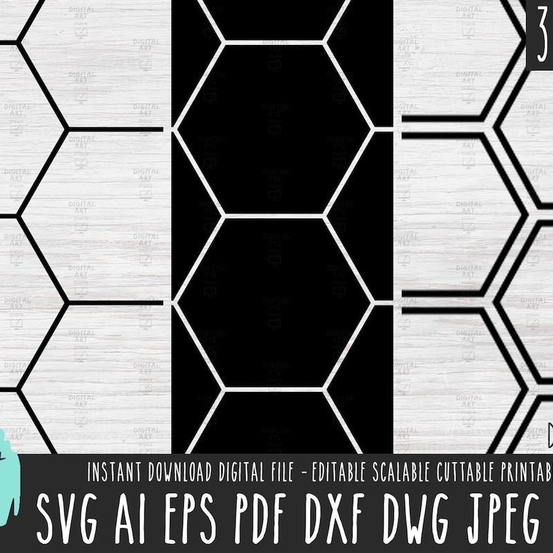 Honeycomb Pattern Svg - Etsy