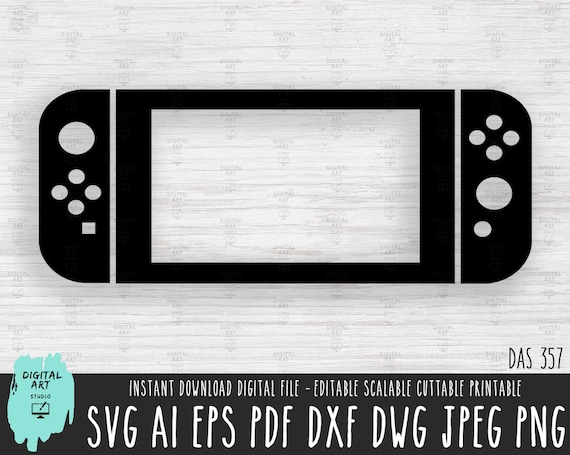 Nintendo Switch Icon Solid Svg Game Command Vector File - Etsy