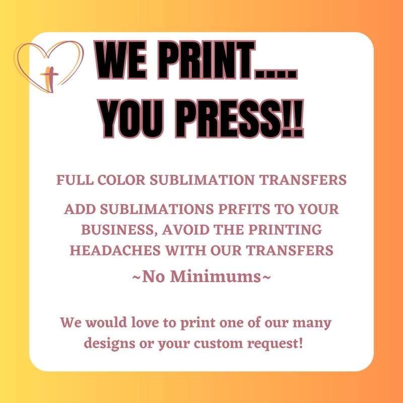 Custom Sublimation Print - Etsy