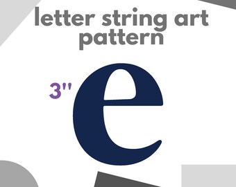 Winter DIY String Art Pattern With Instructions - Etsy