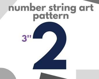 3 Stars DIY String Art Pattern With Instructions - Etsy