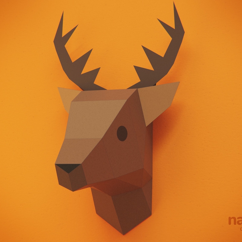 Low Poly Papercraft - Etsy