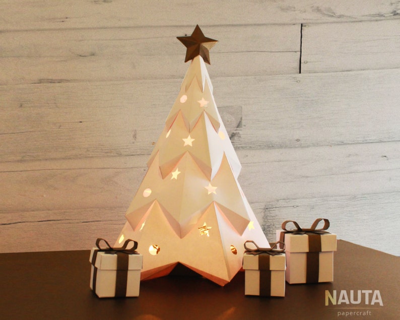 Christmas Tree Papercraft / PAPERCRAFT Christmas / DIY - Etsy