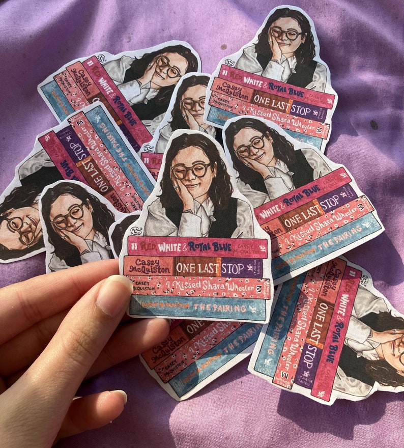 CMQ Book Stickers - Etsy