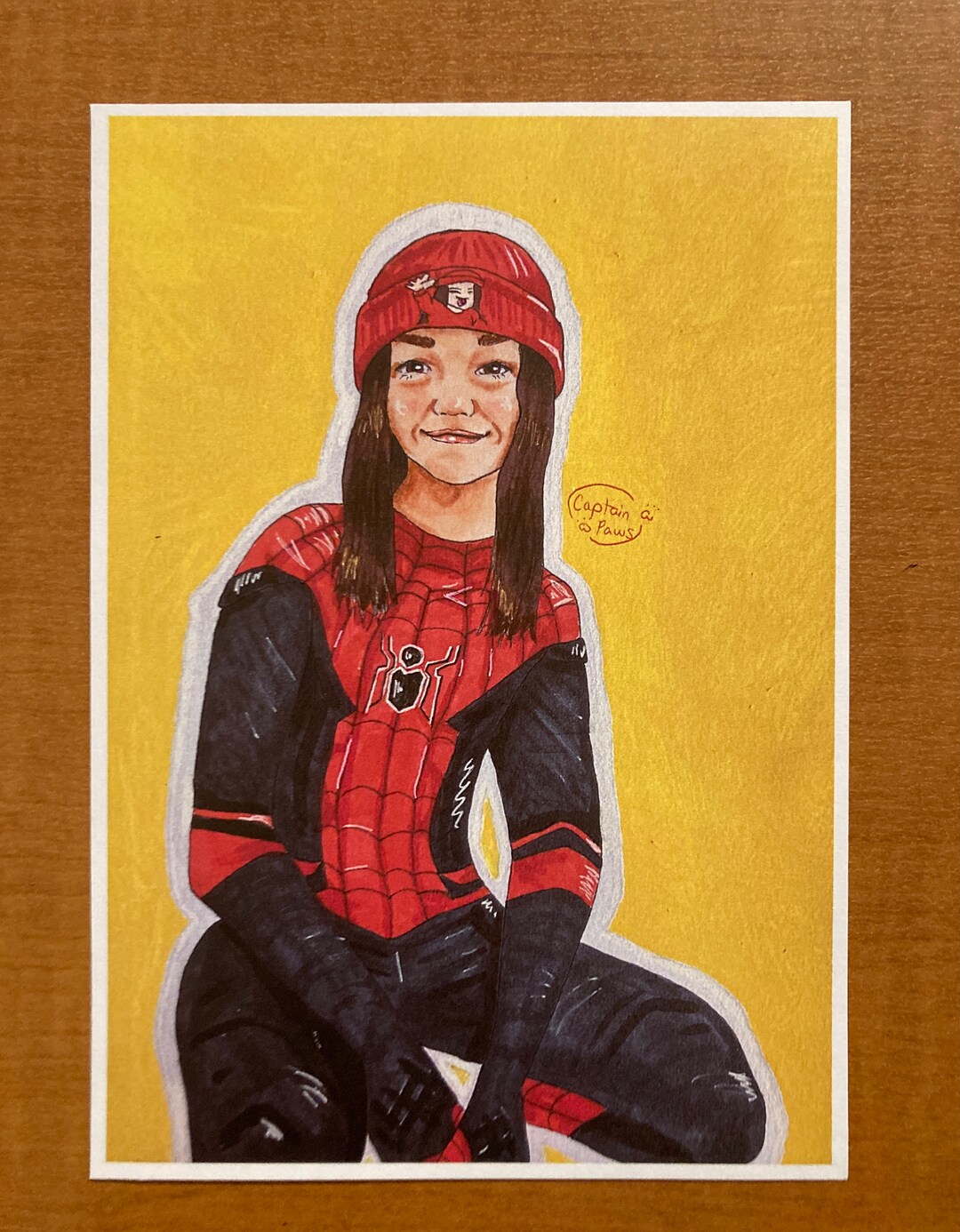 Spider Aimsey Drawing Print - Etsy UK