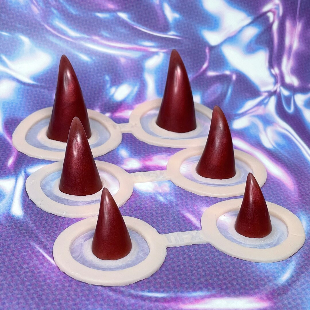 Smooth Omen/sinner/horns/oni/devil/resin Horn/larp/fantasy/cosplay ...