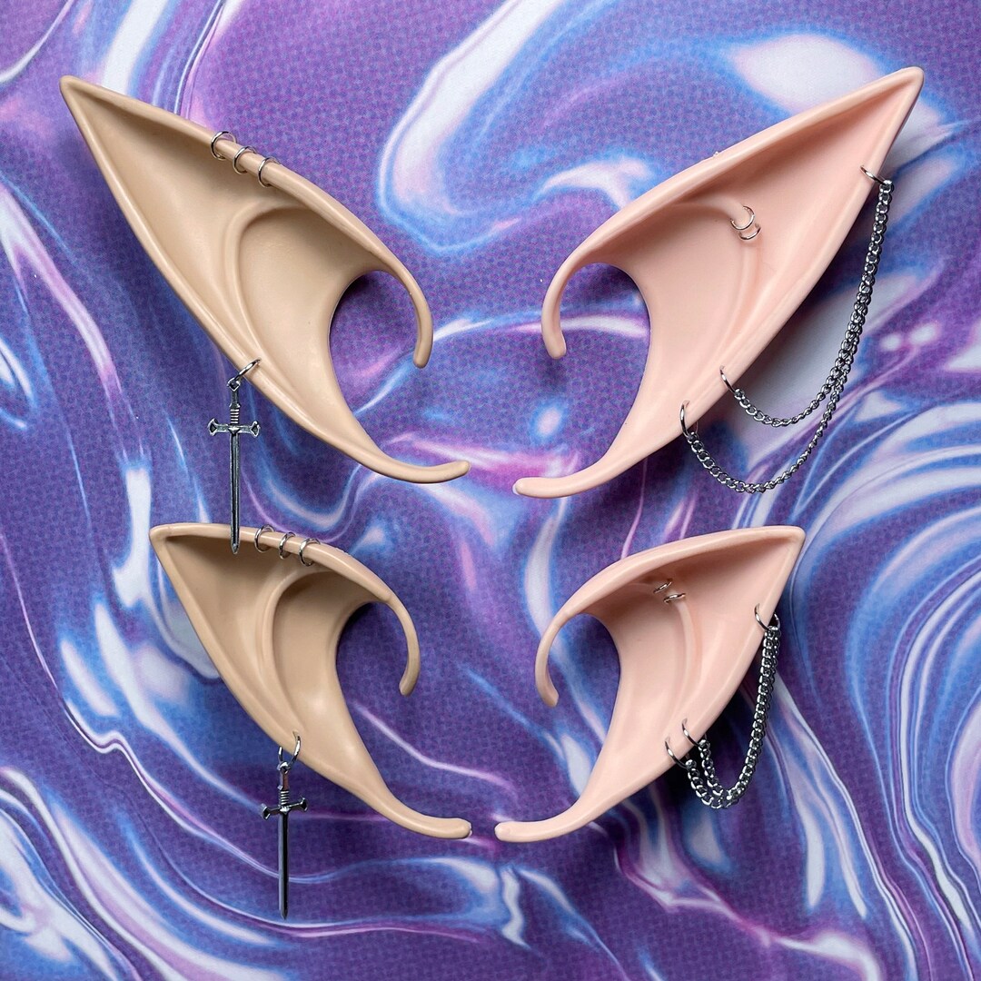 Modified Elf Ears /sfx/fantasy/silicone Prosthetic/ - Etsy