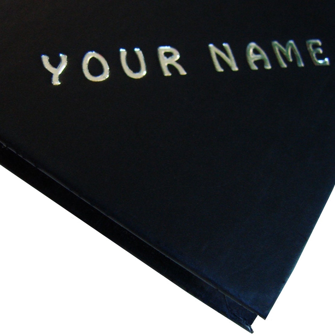 PERSONALISED Blank Autograph Book Around 96 Blank Pages of Various ...