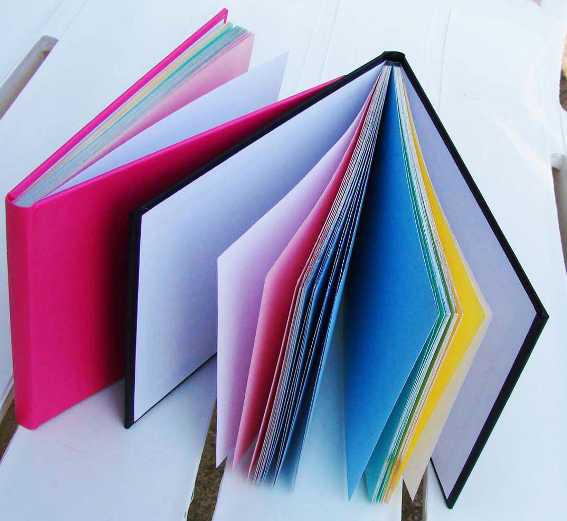 PERSONALISED Blank Autograph Book Around 96 Blank Pages of Various ...