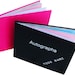 PERSONALISED Blank Autograph Book Around 96 Blank Pages of Various ...