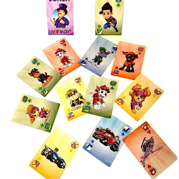 Paw Patrol Numbers - Etsy