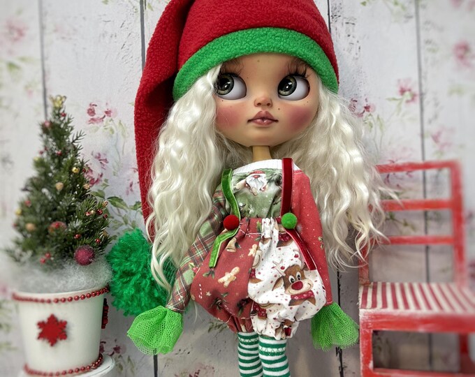 Outfit Christmas for Blythe, Outfit Christmas for Blythe Doll, Clothes ...