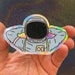 Astronaut Holographic Sticker Laptop Stickers Waterproof - Etsy