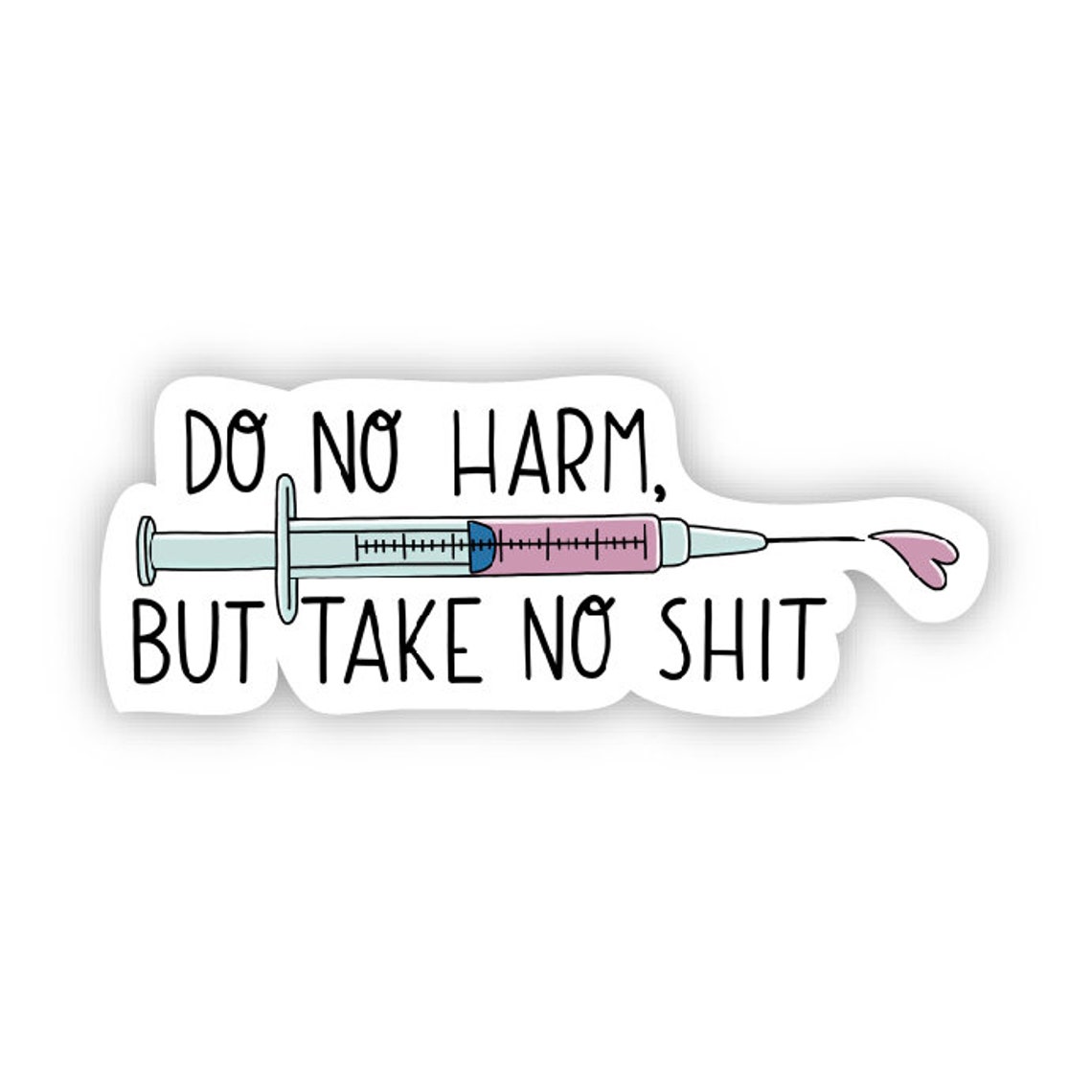 Do No Harm Nurse Sticker | Etsy