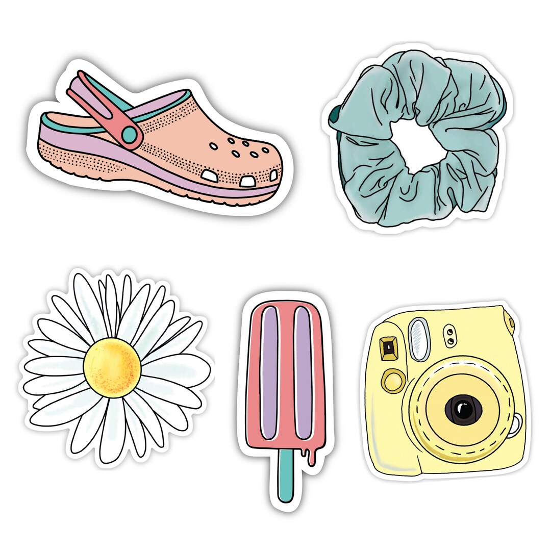 Big Moods VSCO Aesthetic Sticker Pack 5pc - Etsy