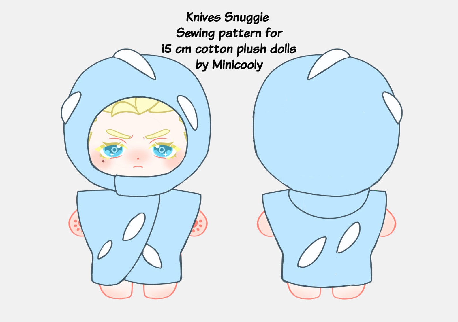 Millions Knives Snuggie Sewing Pattern-instant Download - Etsy