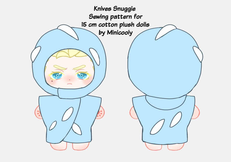 Millions Knives Snuggie Sewing Pattern-instant Download - Etsy