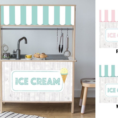 Pink Lemonade Stand Decals for IKEA DUKTIG Play Kitchen - Etsy