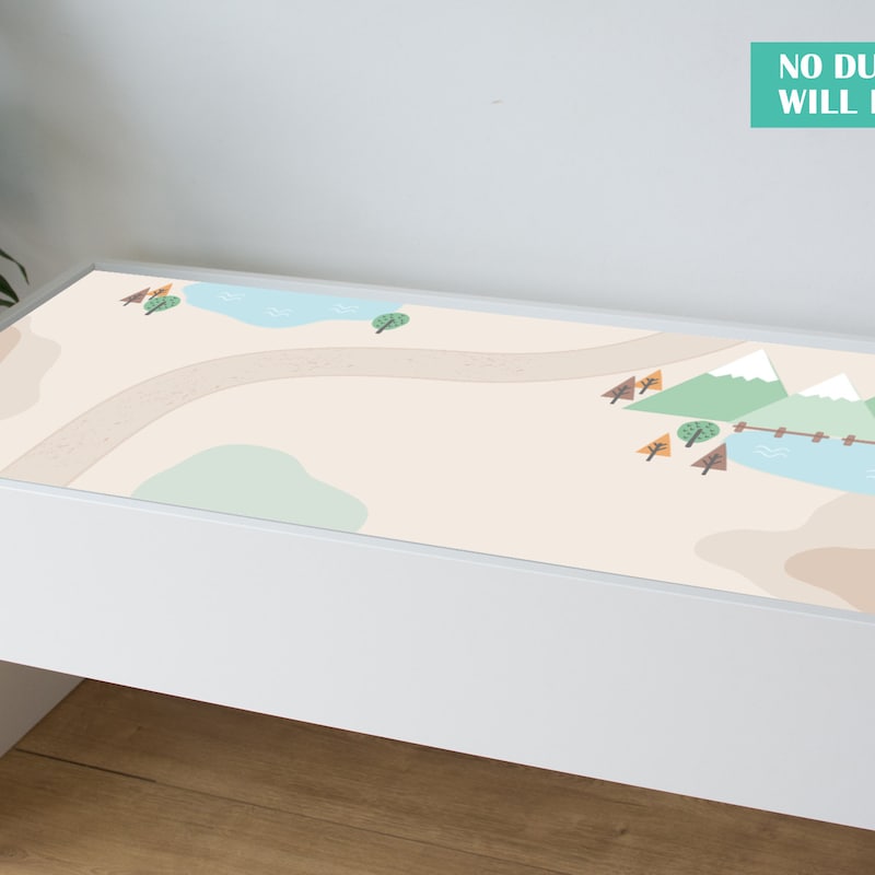 Train Table Decal - Etsy