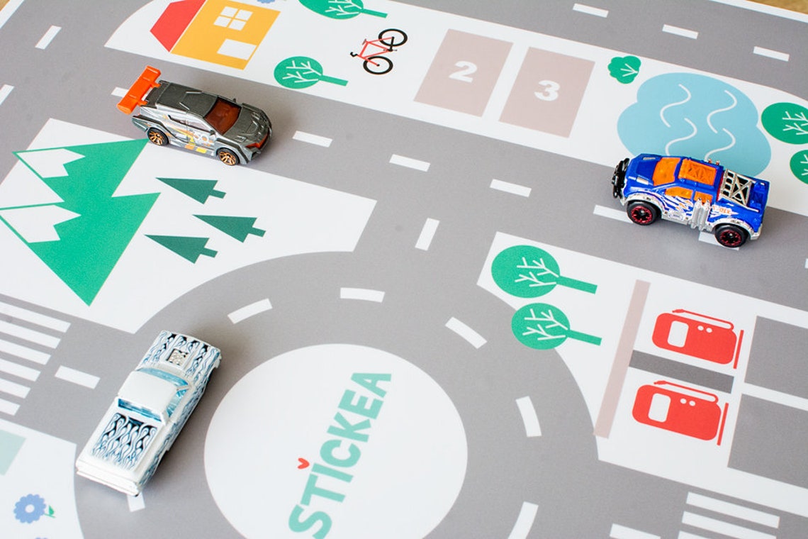 IKEA LACK Table Decal, City Roads (furniture NOT Included) - Etsy