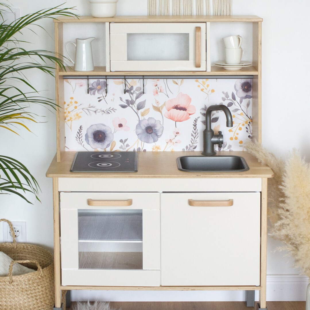 Sand Beige Sticker Set for IKEA Duktig Play Kitchen play Kitchen is NOT ...