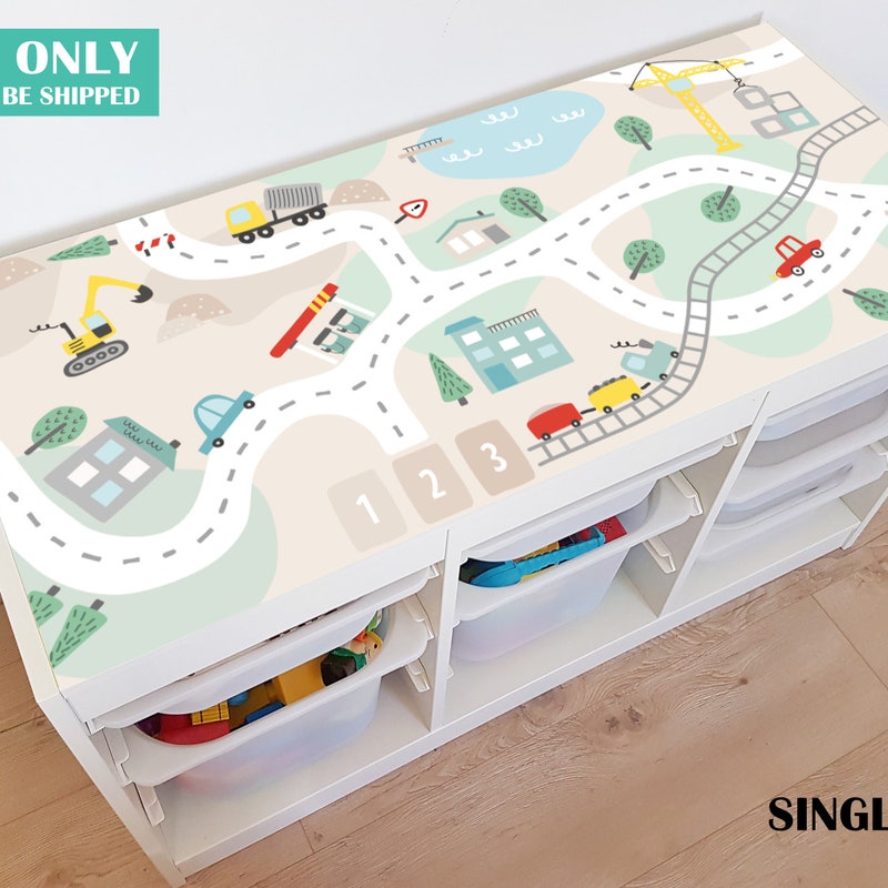 Train Table Decal - Etsy